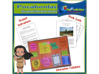 Pocahontas Mini-Lapbook / Interactive Notebook - EBOOK by Teach Simple