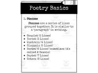 Poetry Writing | Anchor Charts & Visuals by Teach Simple