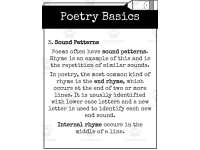 Poetry Writing | Anchor Charts & Visuals by Teach Simple