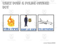 Police Officer Community Helper Pack by Teach Simple