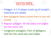Polygons, Congruent, Regular, and Non-Polygons: Integrated Math and Art ...