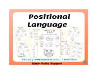 Positional Language by Teach Simple