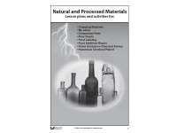 Practical Science: Natural and Processed Materials Activities for 10-12 ...