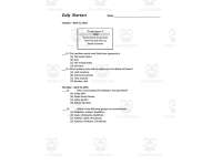 Practice SOL Questions by Teach Simple