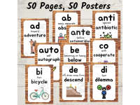 Prefixes - Poster Anchor Charts to Download for Classroom Displays and ...
