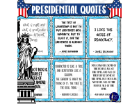 Presidential Quotes Pack by Teach Simple