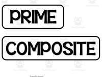 Prime and Composite Anchor Chart by Teach Simple