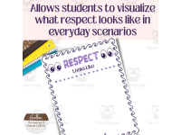 Printable Respect Interactive Worksheet for Elementary Students by ...