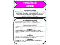 Project Based Learning Information Handout by Teach Simple