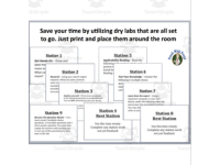 Proteins and Nucleic Acids – Lab Station Activity by Teach Simple