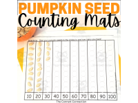 Pumpkin Seed Counting Mats - A Pumpkin Investigation Activity by Teach ...