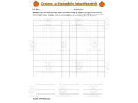 Pumpkin Word Scramble and ELA Activities by Teach Simple