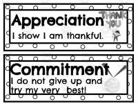 PYP Attitudes Poster Strips by Teach Simple
