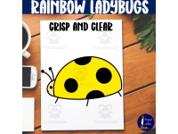 Rainbow Ladybugs Clip Art by Teach Simple