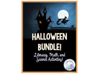 Reading and Math Halloween Bundle by Teach Simple