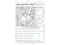 Reading & Painting: Christmas (German Version) by Teach Simple