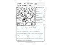 Reading & Painting: Christmas (German Version) by Teach Simple