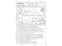 Reading & Painting: Spring (German Version) by Teach Simple