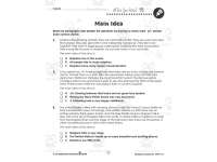 Reading Comprehension: Main Idea by Teach Simple