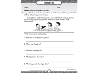 Reading Comprehension Printable Workbook by Teach Simple