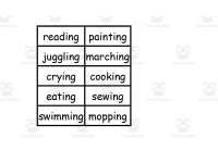 Reading Comprehension Verbs Booklet by Teach Simple