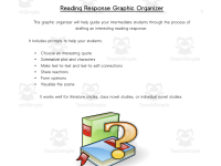Reading Response Graphic Organizer: Help your students choose quotes ...