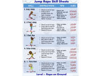 Reciprocal Teaching Series: Jump Rope Skill Sheets by Teach Simple