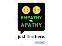 Respectful Ways: Class Sign: Empathy vs. Apathy by Teach Simple