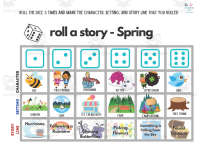 Roll A Story Printable by Teach Simple