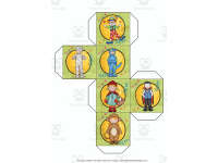 Roll the Dice Game: Fascinating Comstumes by Teach Simple