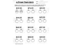 Rounding to the Nearest Ten-Apple Theme by Teach Simple