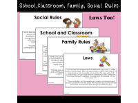 Rules Rock! Social Skills Story and Activities by Teach Simple