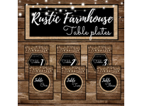 Rustic Farmhouse Classroom Decor Set - Rustic wood, Shirlap, Burlap ...