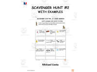 Scavenger hunt #2 by Teach Simple
