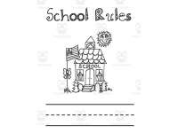 School + Classroom Rules Activity Book by Teach Simple