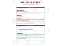 Science Lesson Plan: Let's Build A Nest by Teach Simple