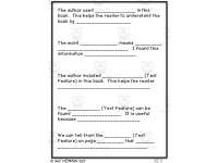 Second Grade Reading Notebook by Teach Simple