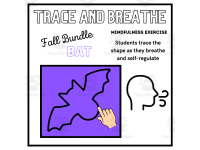 SEL: BAT Mindfulness Breathing Calming Activity | Halloween/Fall by ...
