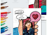 Selfie Self Portrait, Social Emotional Learning Activity by Teach Simple