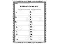 Sermon on the Mount Task Cards by Teach Simple