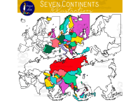 Seven Continents Clip Art by Teach Simple