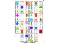 Shapes Domino Game Printable by Teach Simple