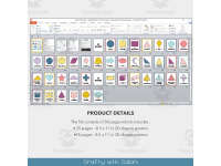 Shapes Poster & Flashcards in Pastel Rainbow Theme - 100% Editble by ...