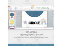 Shapes Poster & Flashcards in Pastel Rainbow Theme - 100% Editble by ...