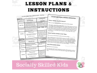 Sharing, Social Skills Lesson Plans and Activities by Teach Simple