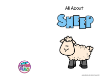 Sheep Life Cycle Adapted Book, Printable, Color and BW, Special Ed by ...
