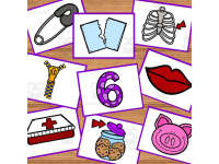 Short Vowel Flash Cards and Picture Cards - Short i by Teach Simple