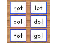 Short Vowel Flash Cards and Word Lists - Short o by Teach Simple