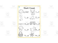 Short Vowel Sounds in CVC Words by Teach Simple