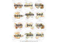 Sight Word Popcorn Activity by Teach Simple